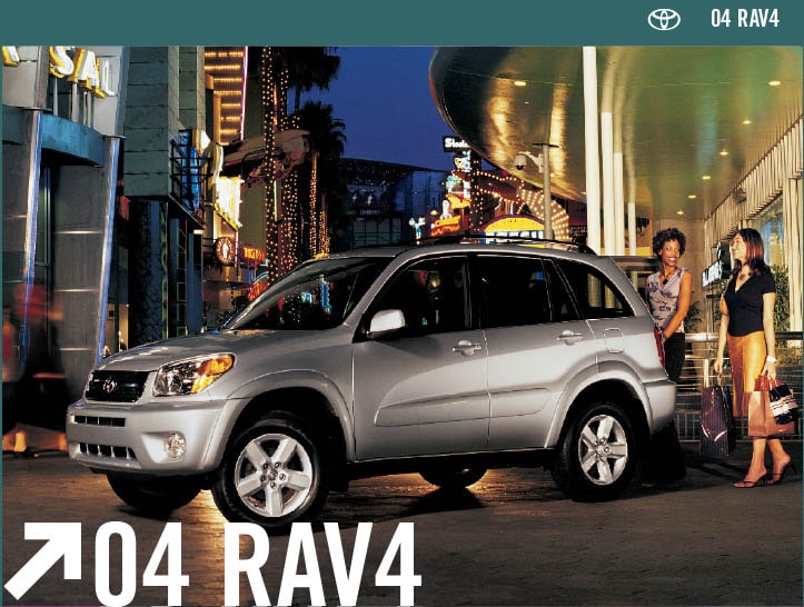 2004 Toyota RAV4 Brochure | PDF Download
